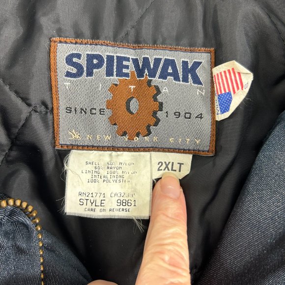 Spiewak | Jackets & Coats | Vintage Spiewak Mens Jacket Size 2xlt ...